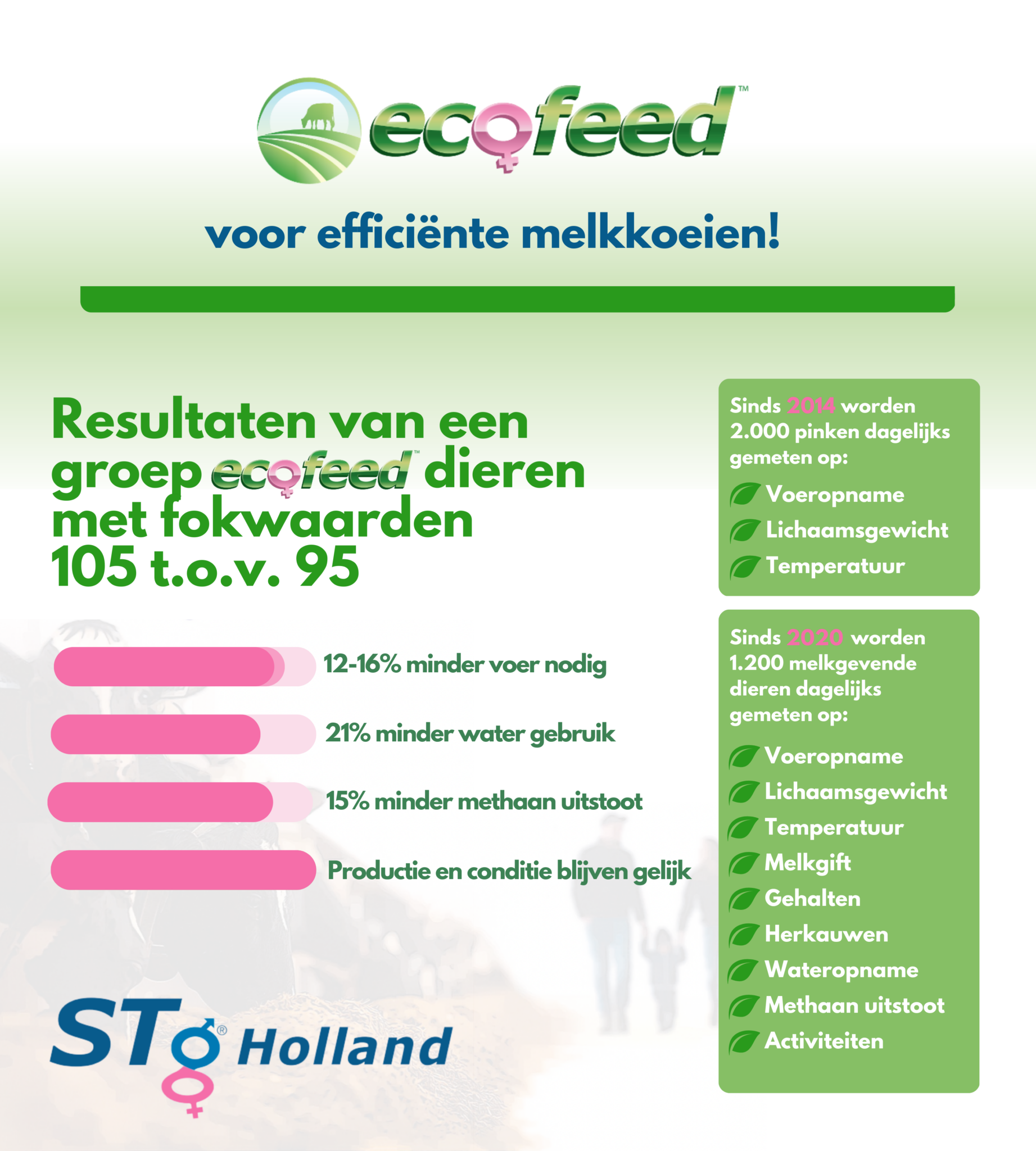 Ecofeed, efficiënt met voer - ST Genetics Holland B.V.